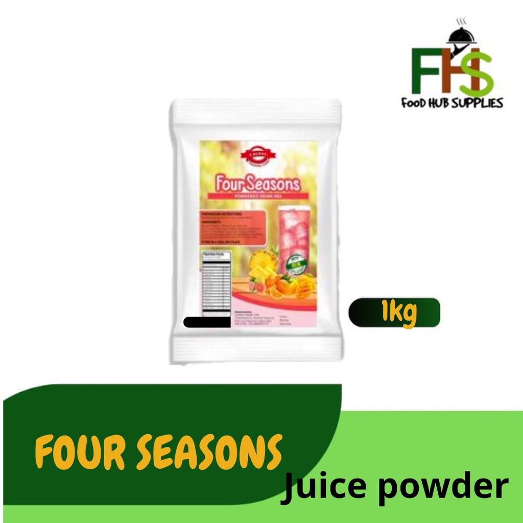 Four Seasons Juice Powder 1kg | Shopee Philippines