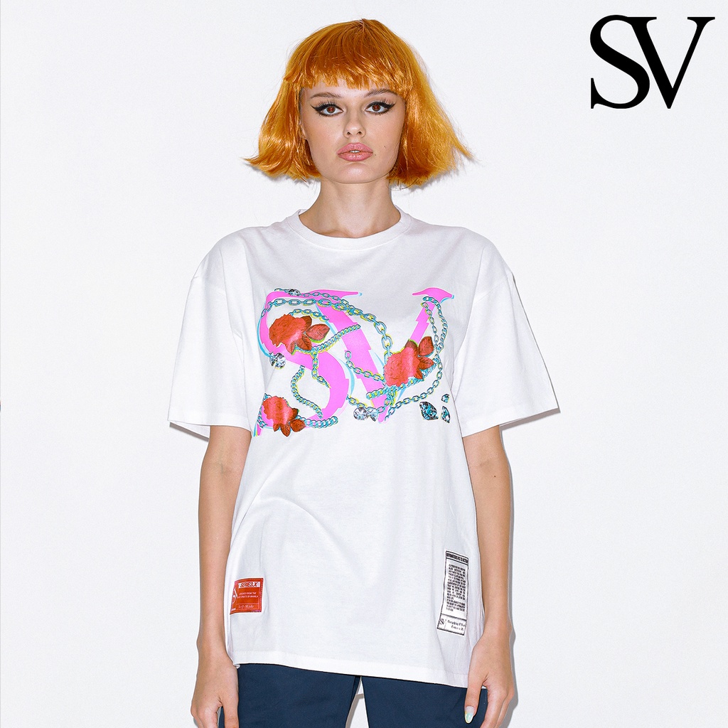 SV Merch "SV Party" T-Shirt (White/Pink) (For Men/Women) | Shopee ...