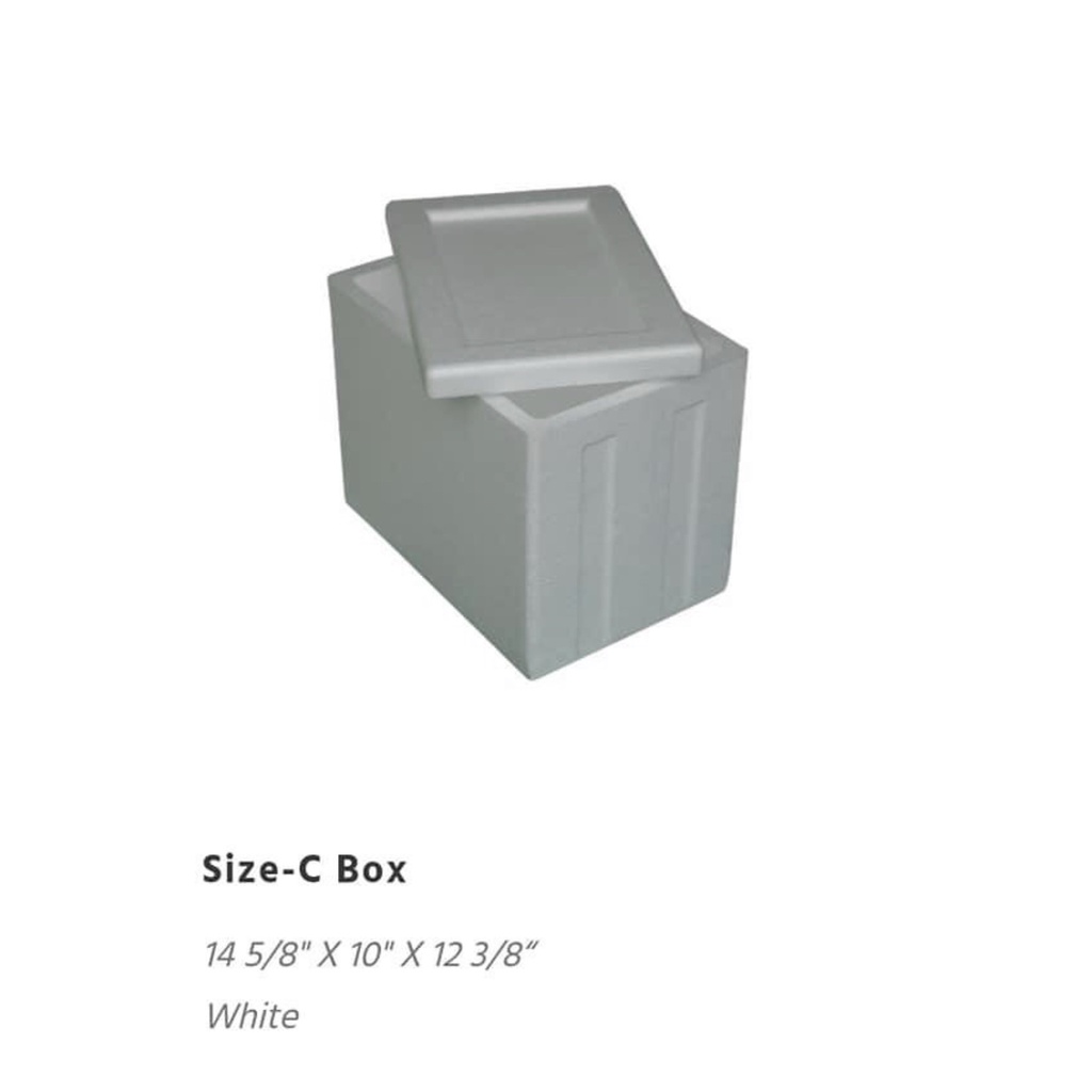 STYRO BOX / SIZE C / PORTABLE STYRO BOX | Shopee Philippines
