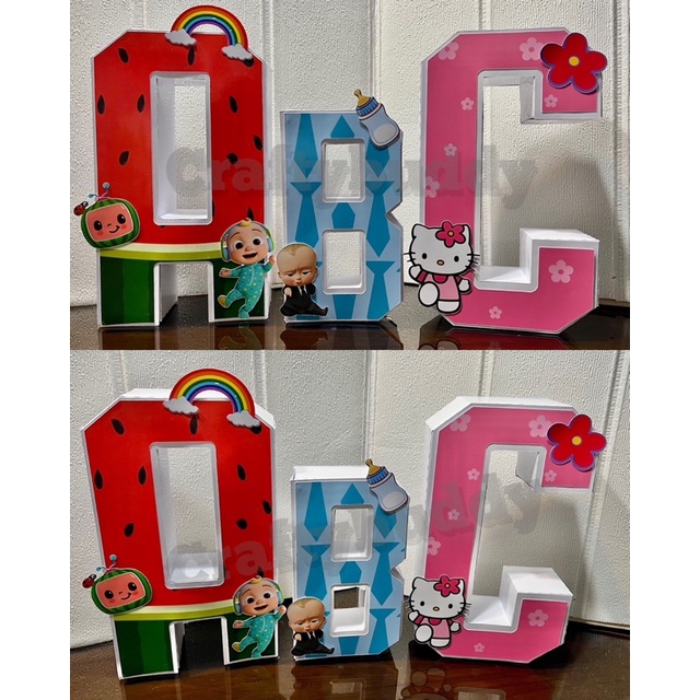 CHEAPEST CUSTOMIZED letter standee/letter standee | Shopee Philippines