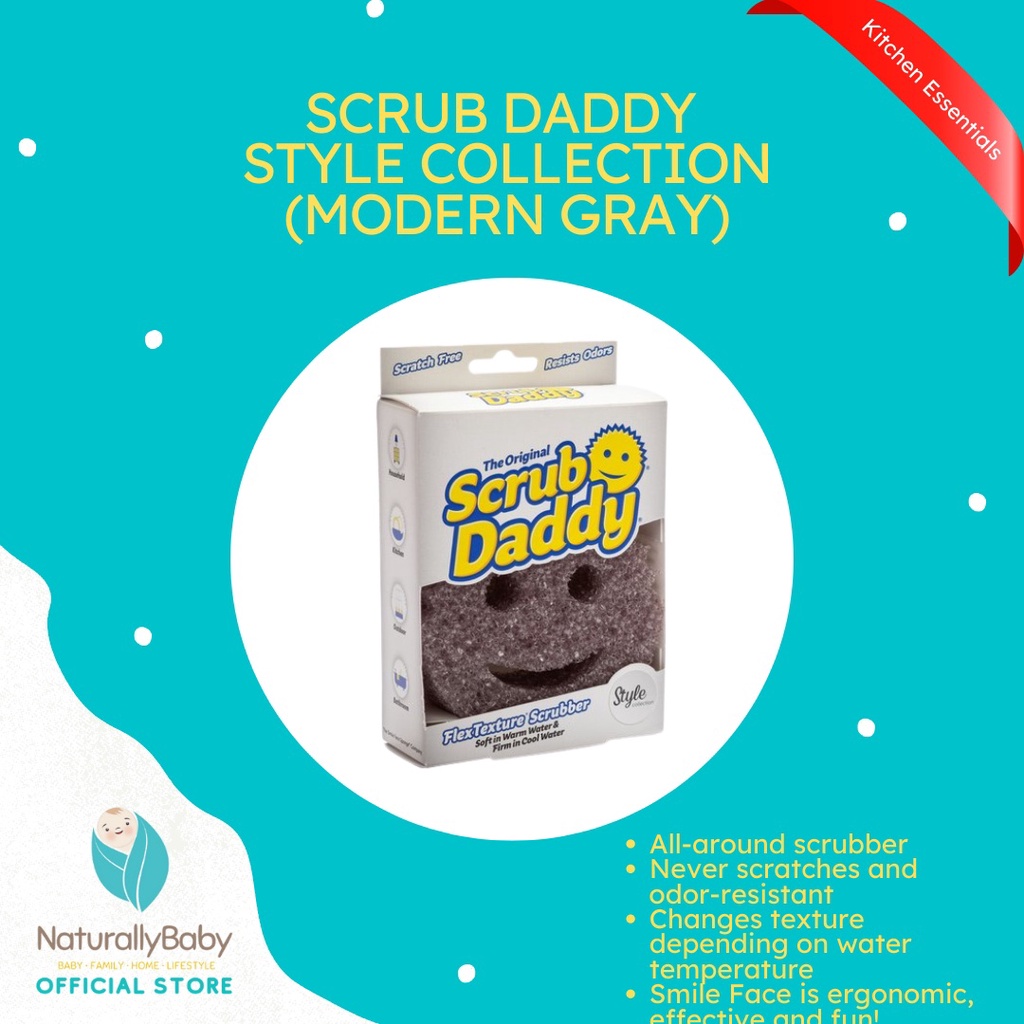 Scrub Daddy Style Collection - Modern Gray | Shopee Philippines