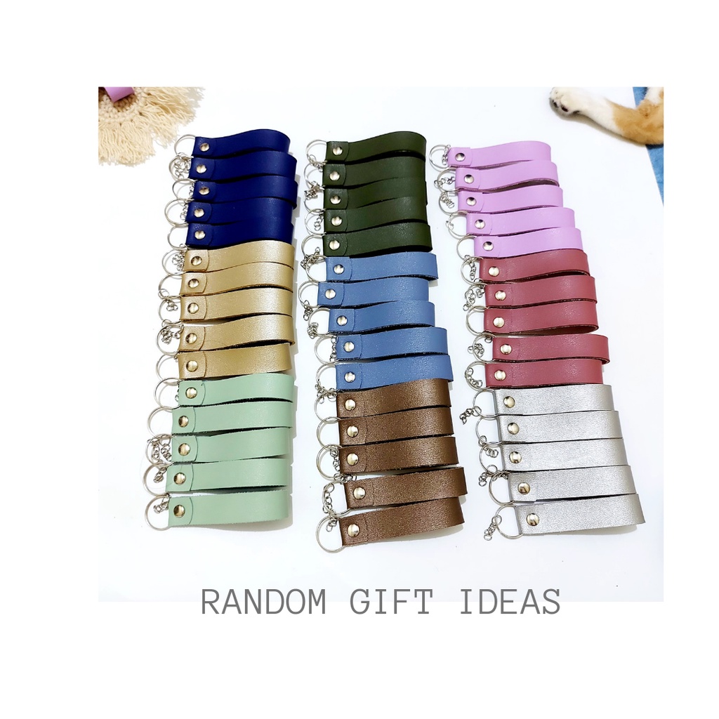 Plain Leather Keychain for souvenirs | Shopee Philippines