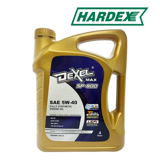 Hardex Dexel Max SP-800 (Sae 5W-40) Fully Synthetic Gasoline And Diesel ...