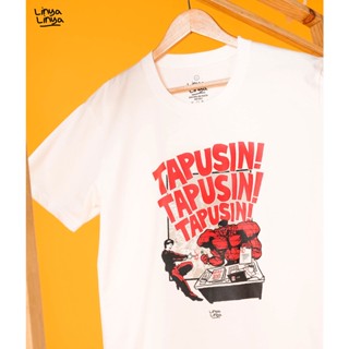 Linya-Linya T-Shirt: Tapusin! Tapusin! Tapusin! (White) | Shopee ...