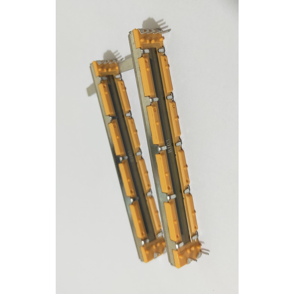 6 Pins B103 Sliding Potentiometer Fibre Resistor Slider Range | Shopee ...
