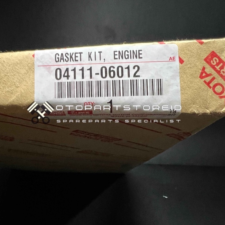 Packing GASKET FULL SET / PAKING ENGINE SET KIJANG CAPSULE 7K ORIGINAL ...