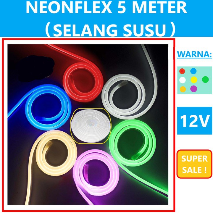 Neonflex Lights 5M 12V DC LEDSIGN LEDSTRIP Letters Letters Picture Milk ...