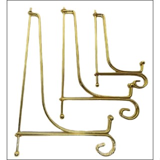 Metal Photo Frame Stand / Pedestal Picture Holder Art Acrylic Display ...