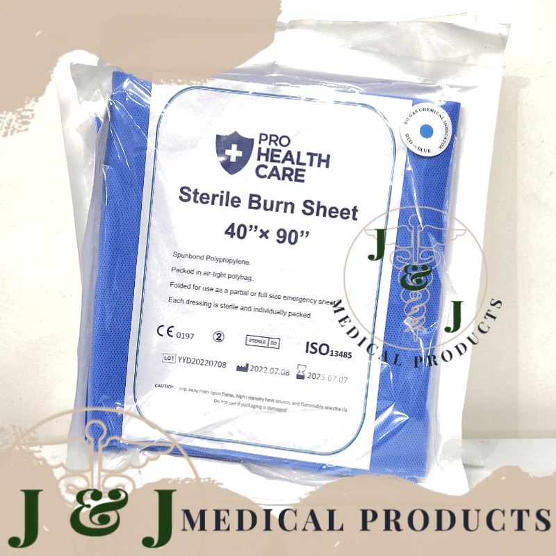 Sterile Burn Sheet 40x90 (1 PIECE) | Shopee Philippines