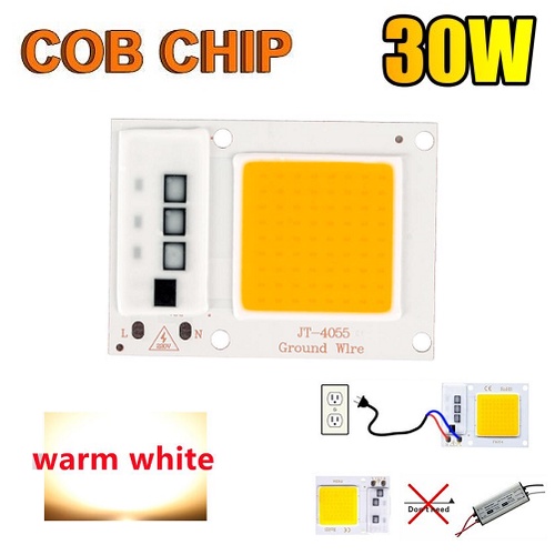 High Power Led 30 Watt 220V AC Warm White HPL Chips Cob Box 30W AC 220V ...