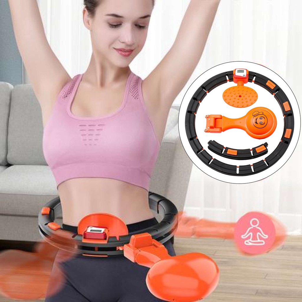 Anywhere Fitness Smart Counting Hula Hoops Electronic Hula Hoop ...