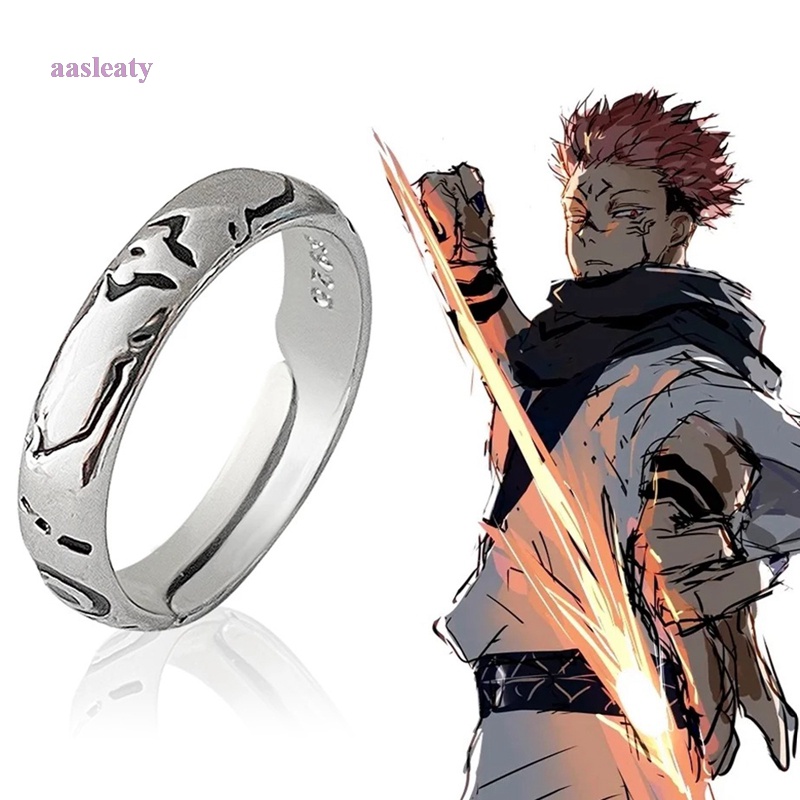 Aasleaty Anime Jujutsu Kaisen Okkotsu Yuta Cosplay Ring Prop Jewelry ...