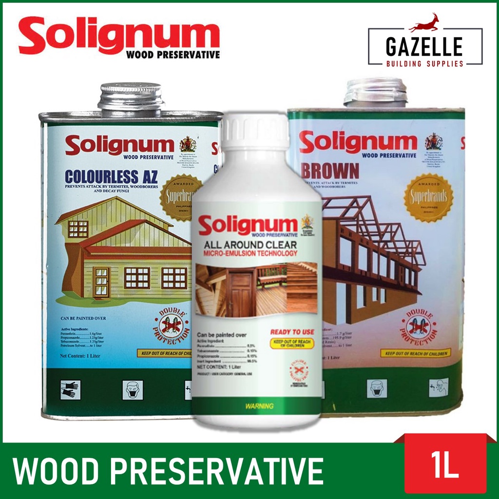 Solignum Wood Preservative All Around Clear Low Odor / Colorless AZ ...