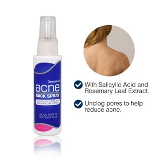 Dermaid Acne Back Spray 50ml | Shopee Philippines