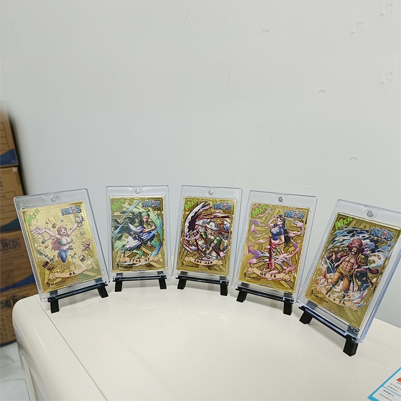 New One Piece MR PR MSR MXR Metal Cards Luffy Roronoa Zoro Carrot ...