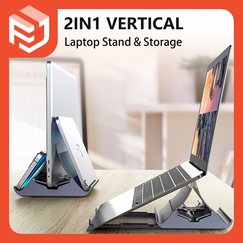 Multifunction Vertical Laptop Auto Locking Stand Laptop Holder Tablet ...