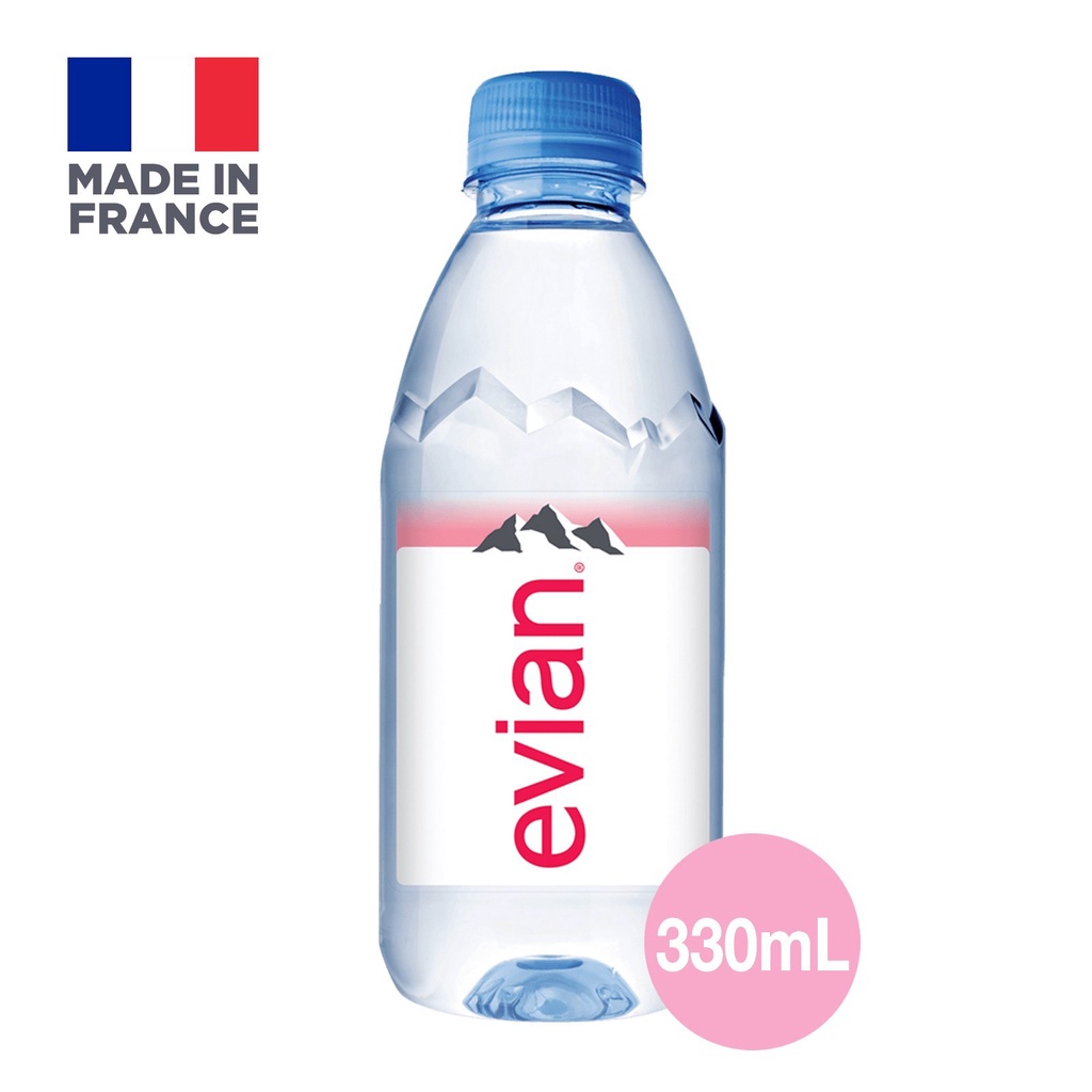 EVIAN Natural Mineral Water 330ml | Shopee Philippines