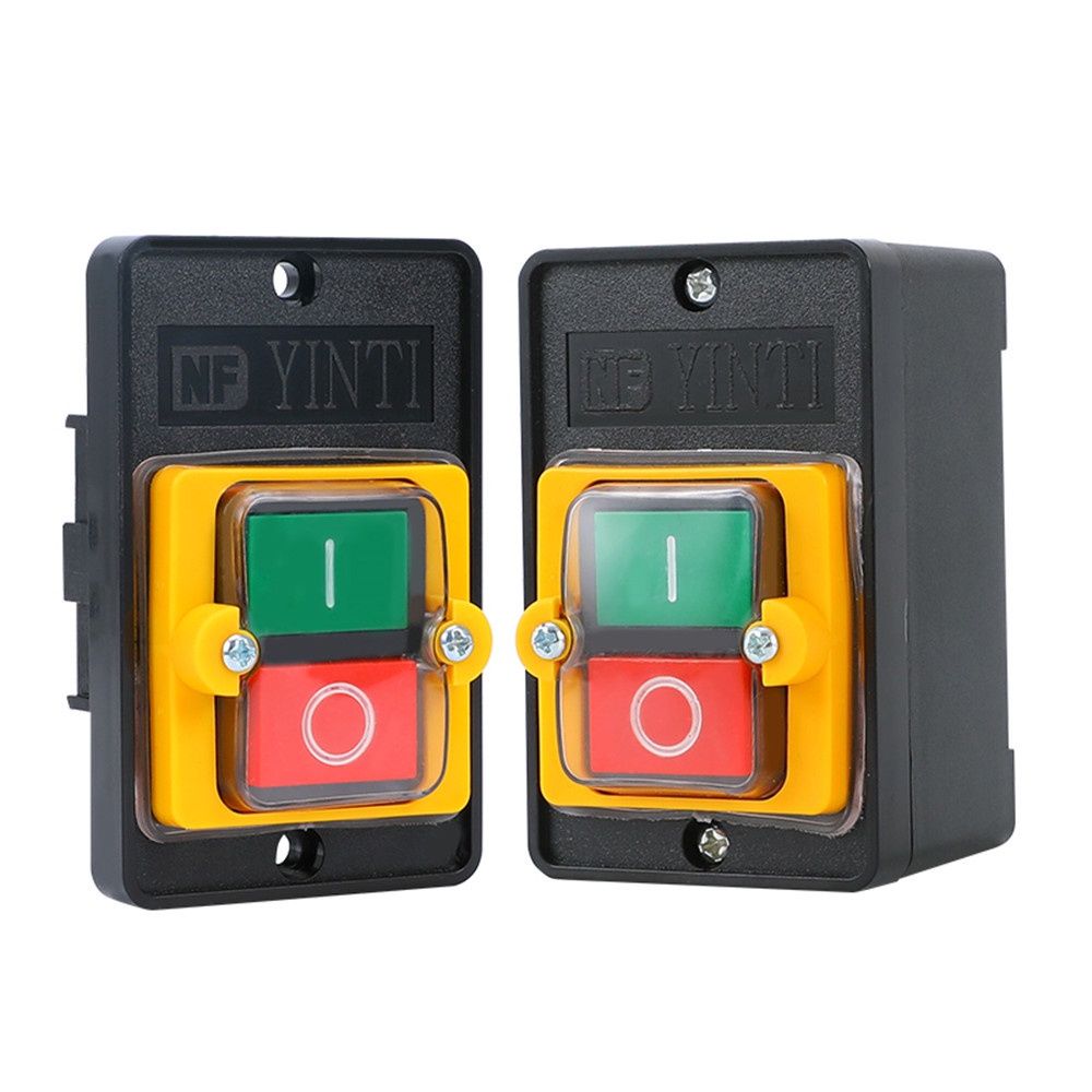 Waterproof On/Off KAO-10 220V/380V 10A Button Switch 3P, Three Phase ...