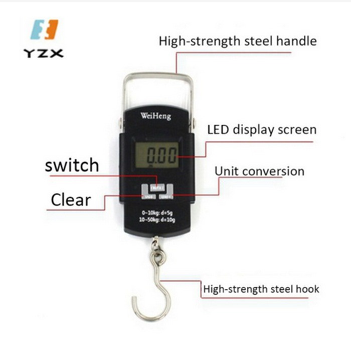 Digital Hanging Scales / Digital Scales / Meat Scales / Laundry Scales ...