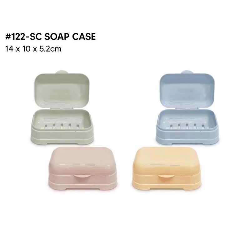 Soap Case with Cover Pastel Color High Quality Plastic Box | Shopee ...
