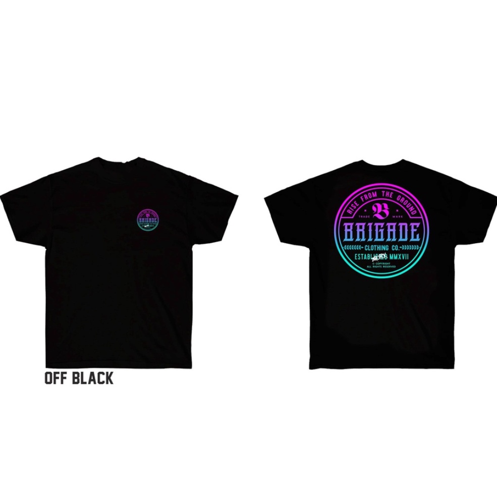 brigade clothing - off black | Shopee Philippines