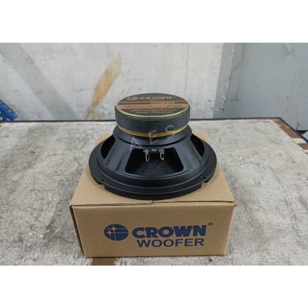 HW-810 Crown Woofer Speaker 100Watts | Shopee Philippines