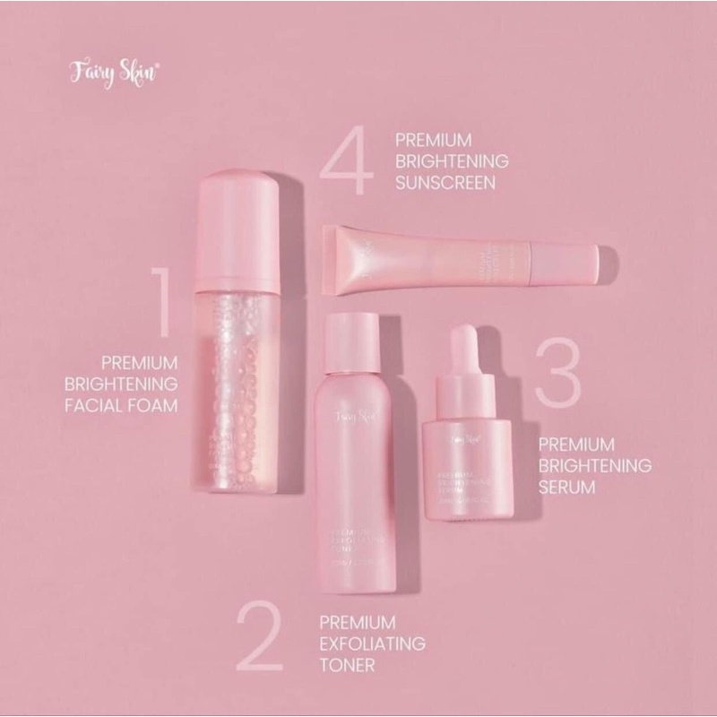 Fairy Skin Premium Brightening Kit New Packaging | Shopee Philippines