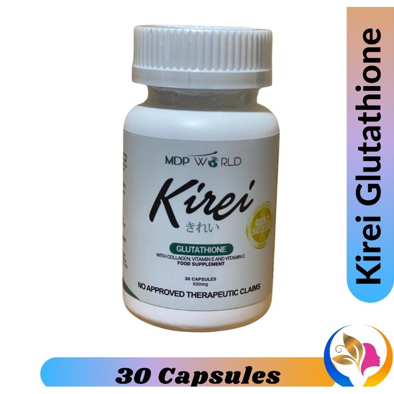 Authentic Kirei Glutathione with Collagen (30capsules) | Shopee Philippines