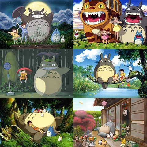My Neighbor Totoro Puzzle Wooden Japanese Anime Hayao Miyazaki 300 ...
