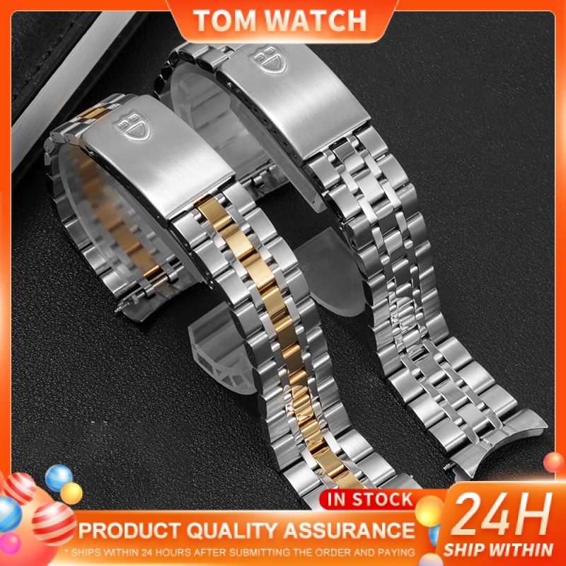 Adapted For Tudor Watch Strap 13mm 17mm 19mm 20mm Stainless Steel Strap ...