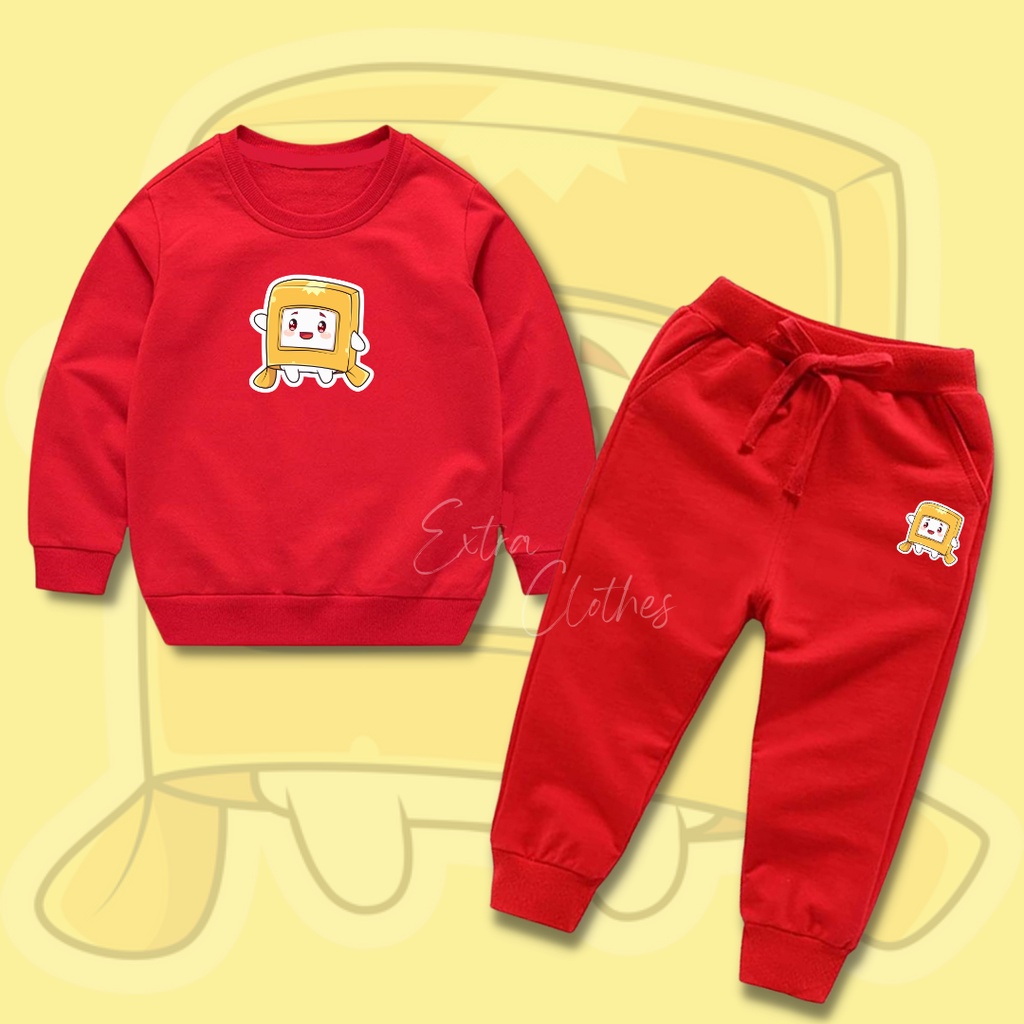 2in1 Lankybox Terno for Kids (0-12 Years Old) Jogger Sweater Jacket ...
