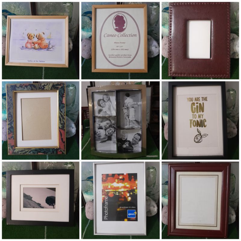 Photo Display Frames UK/Japan Surplus 10-13 inch lengths frame | Shopee ...