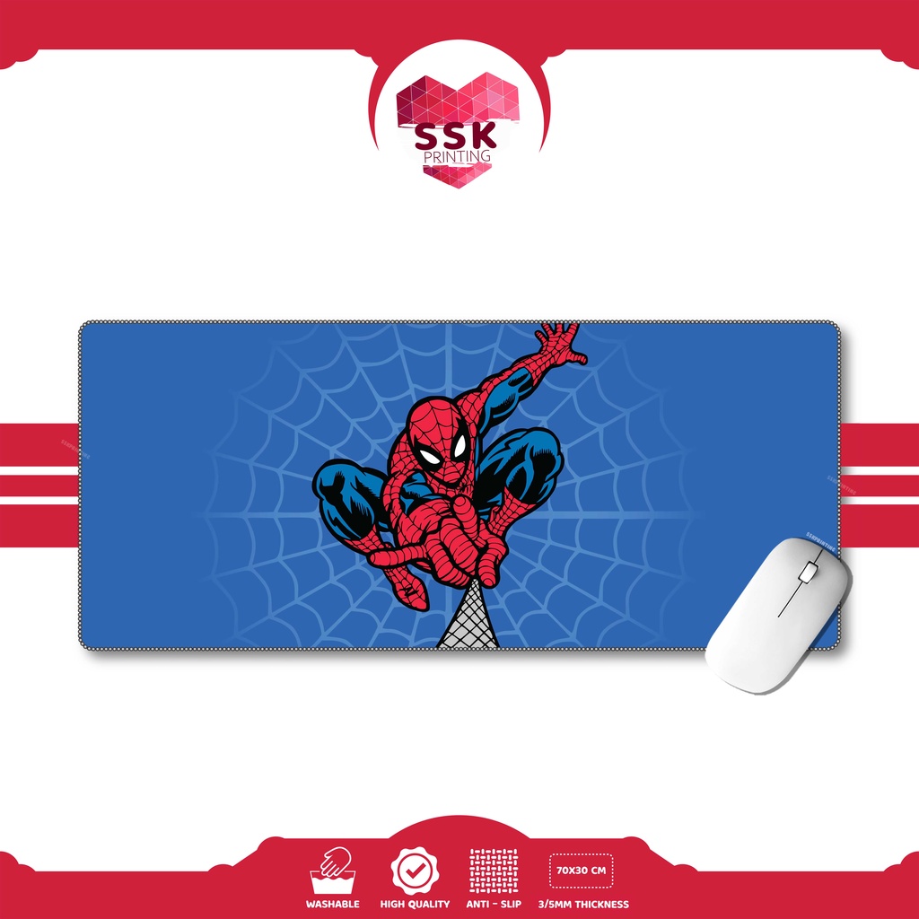 Marvel Super Heroes Extended Mousepad Designs | Gaming | Deskmat | Long ...