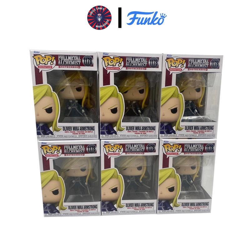 Funko Pop! Animation: Full Metal Alchemist - Oliver Mira Armstrong ...