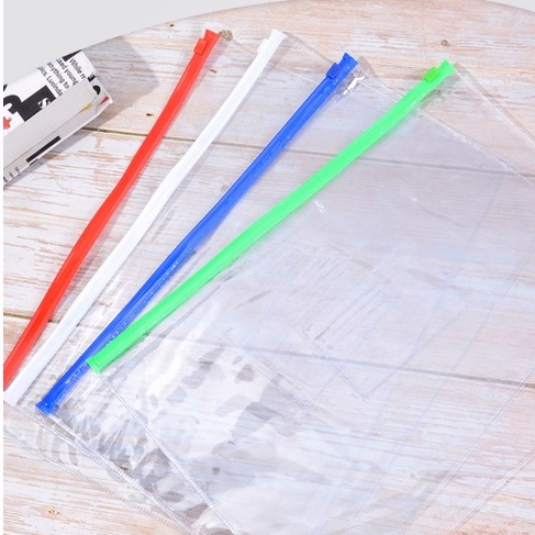 A4 Transparent Plastic Envelope Documents Pouch,Waterproof Pouch with ...