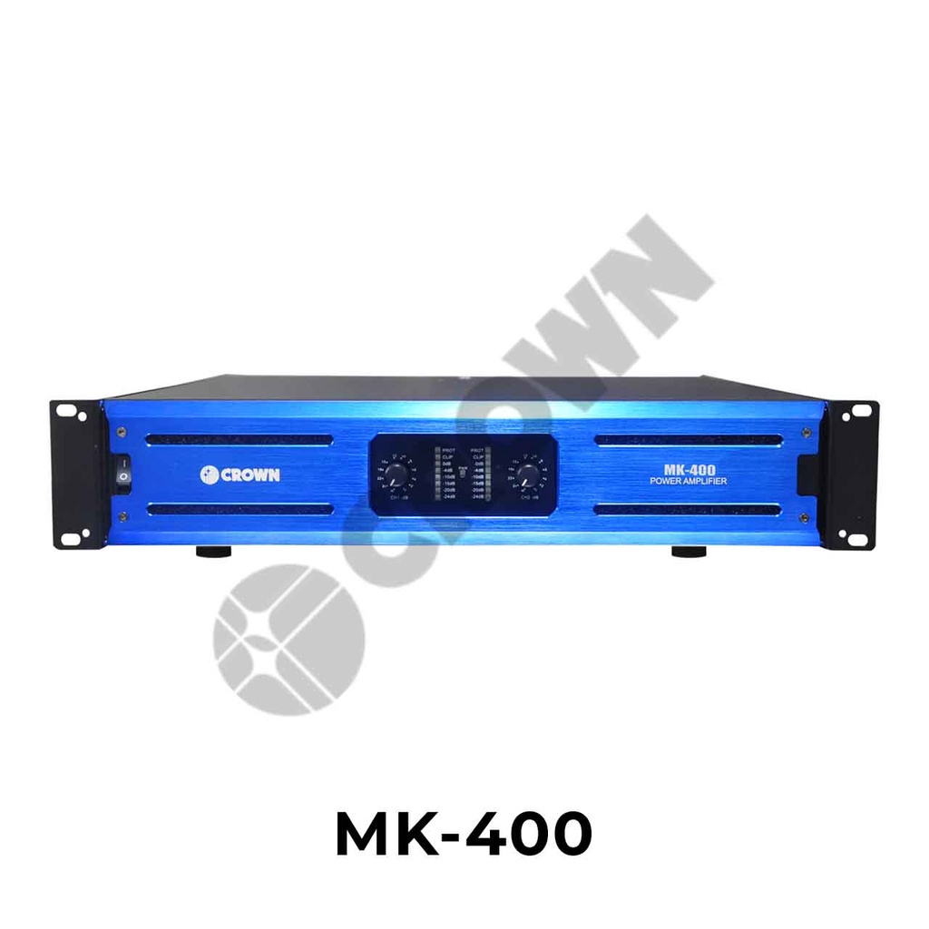 Crown MK-400 Marksman Series Power Amplifier ( 400 Watts x 2 ) | Shopee ...
