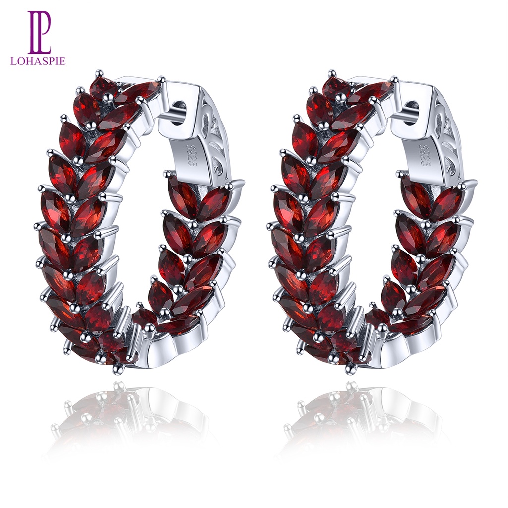 Lohaspie Jewelry Genuine 6 Carats Clip Earring Silver 925 Original ...