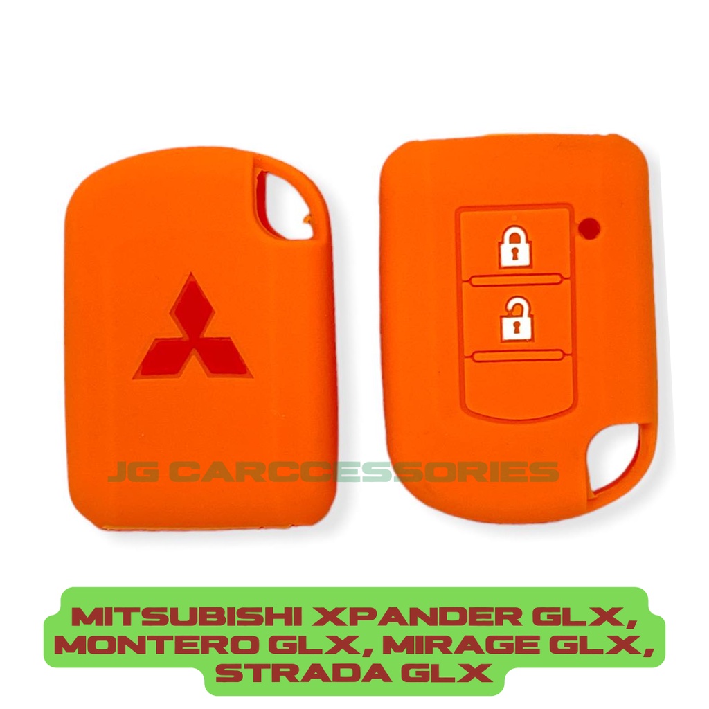 Silicone Car Key Cover for Mitsubishi Xpander GLX, Montero GLX, Mirage ...