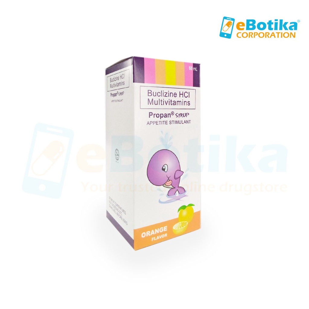 Propan Appetite Stimulant Syrup 60ml | Shopee Philippines