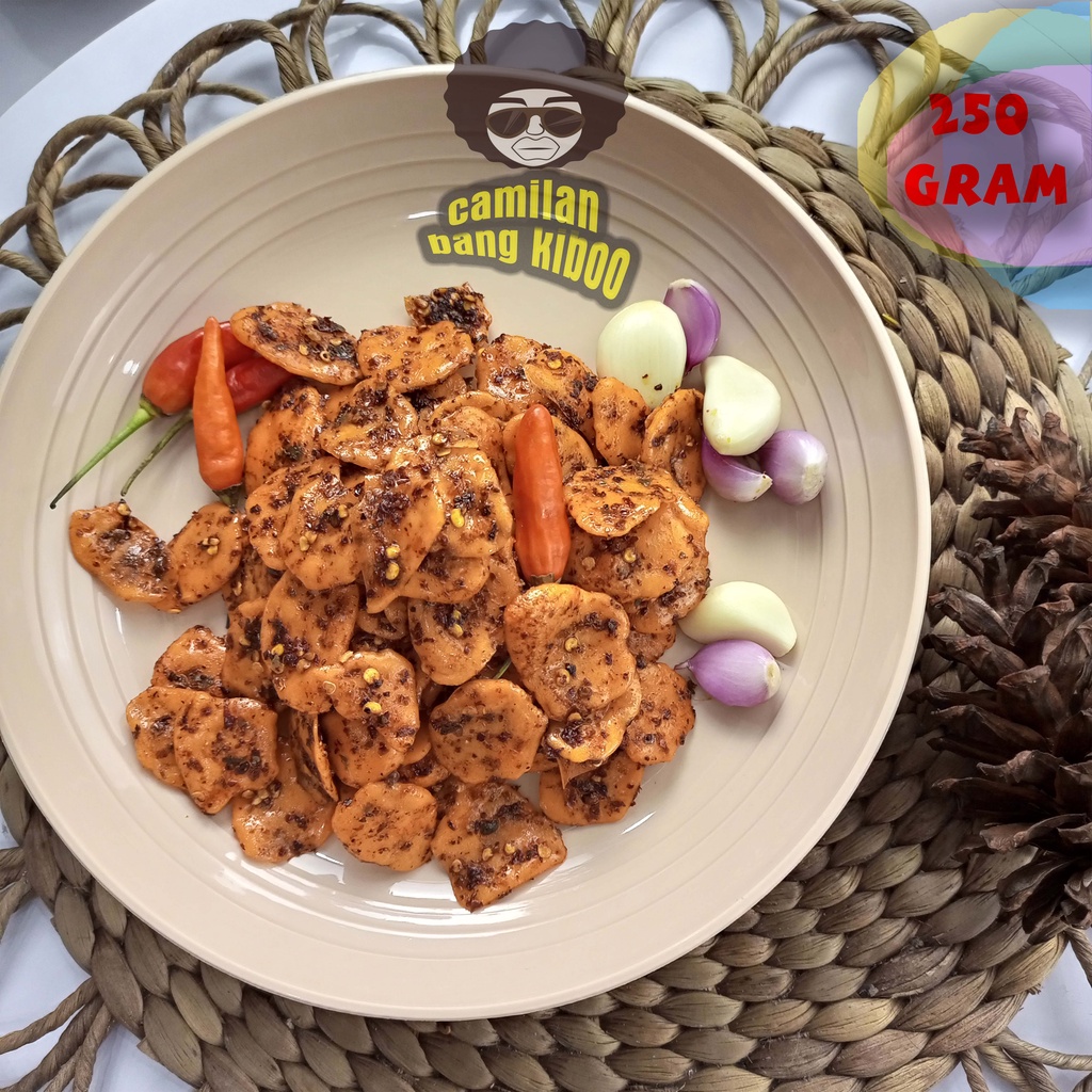 Spicy Snack Seblak Crackers kemplang Orange Spicy Buttocks Savory ...