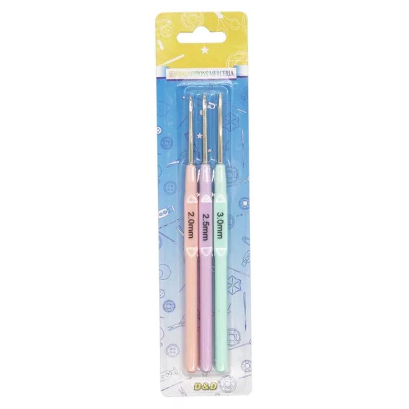 Crochet Hook Set ( 3 in 1 ) | Shopee Philippines