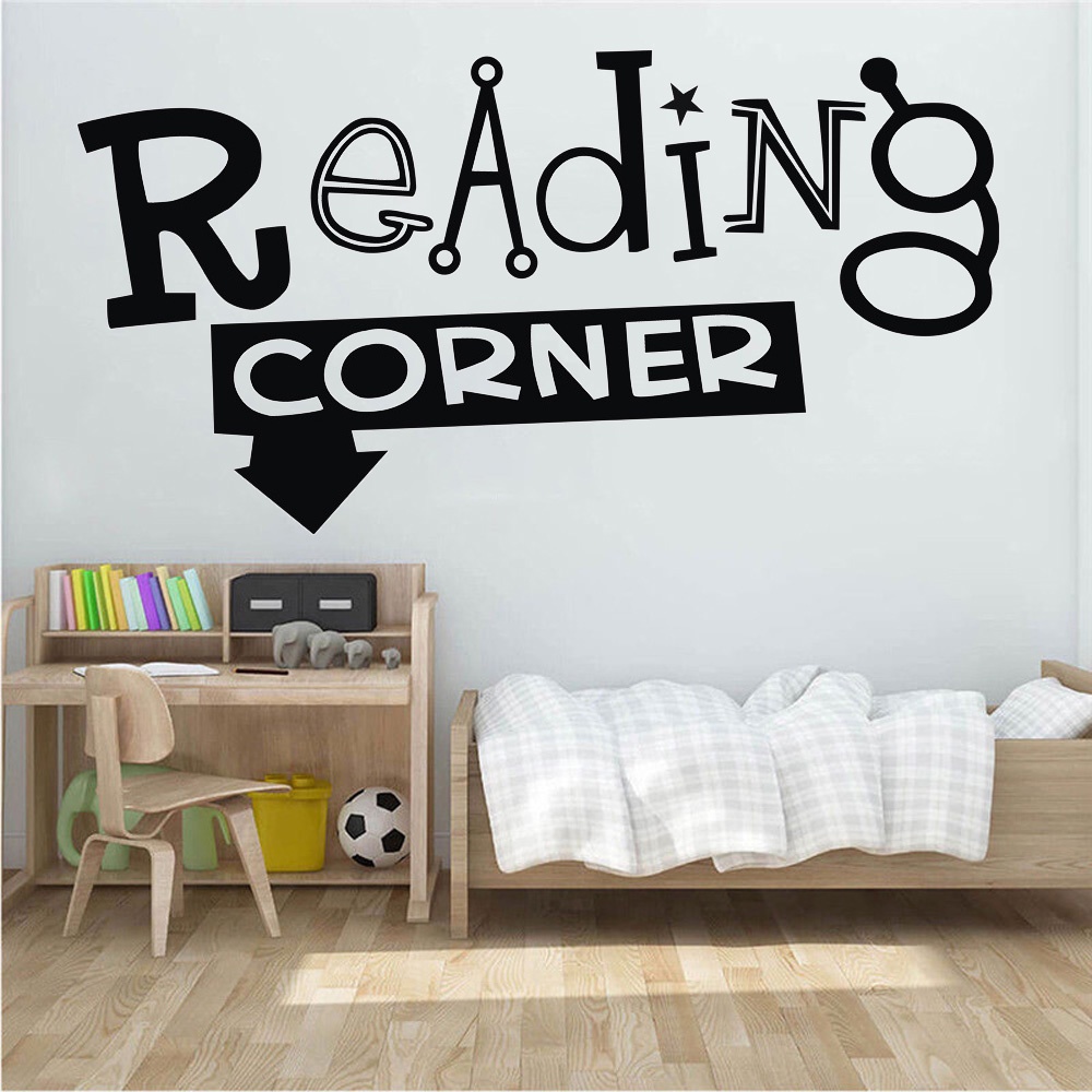 Reading Corner Wall Decal Sticker Vinyl School Daycare Preschool ...