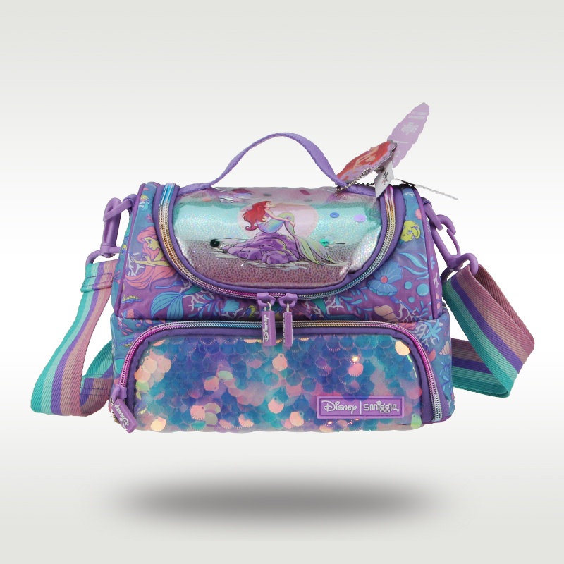 Australia original smiggle lunch bag girls mermaid meal bag leisure bag ...