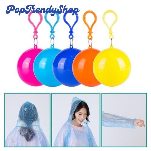 Rainy Day Useful Material Rain Capsule Ball Self Protection Disposable ...