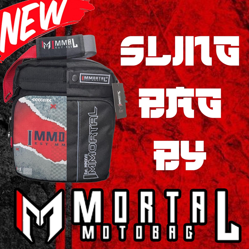NEW!! SLING BAG BY IMMORTAL FREE SEATCOVER | Shopee Philippines