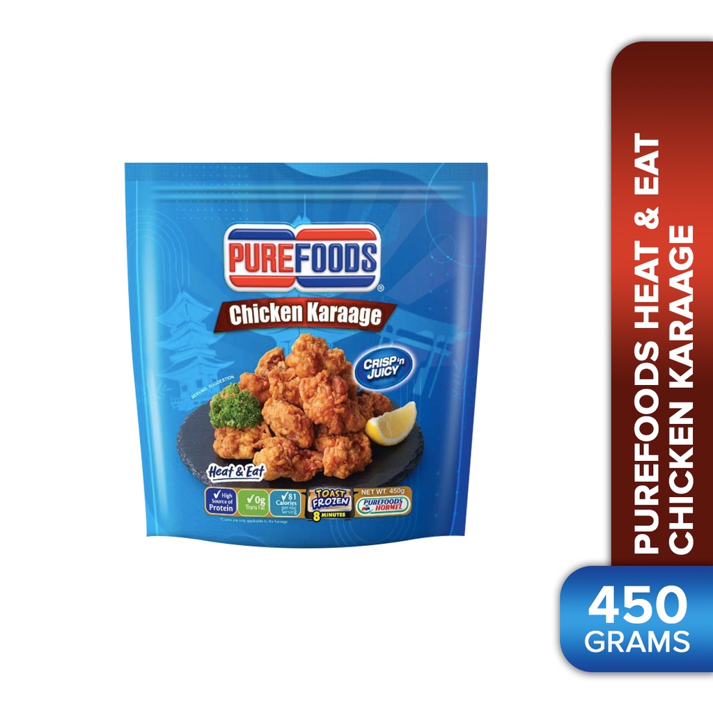 Purefoods Ready To Eat Chicken Karaage 450g Shopee Philippines