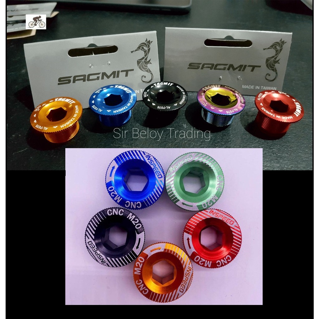 Sagmit Hollowtech Crank Cap M18 M19 M20 INSPEED Crank Bolt Sagmit Crank ...