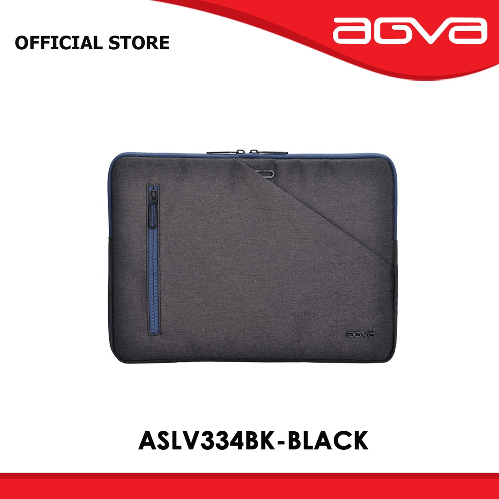 Agva 13" Urban Denim Laptop Sleeve Black ASLV335BK | Shopee Philippines