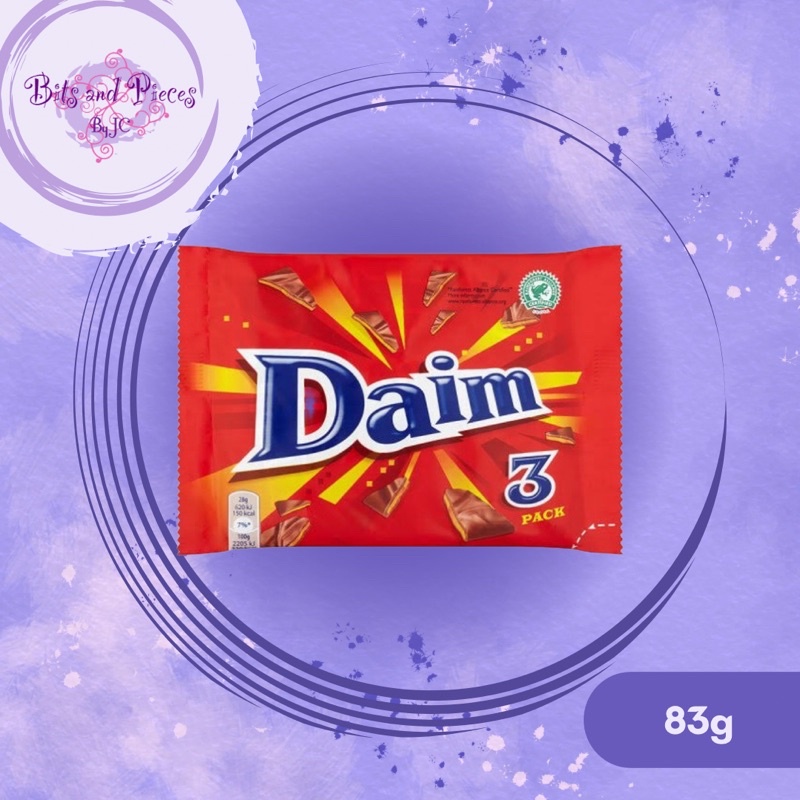 Daim Chocolate Bars 3 Pack (83g) | Shopee Philippines