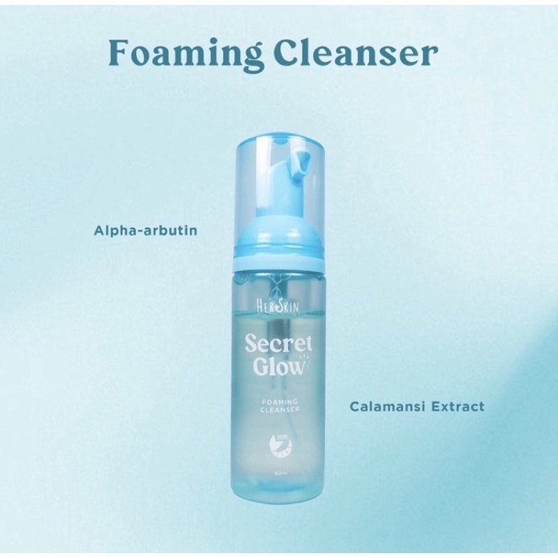 Secret Glow Foam Cleanser | Shopee Philippines
